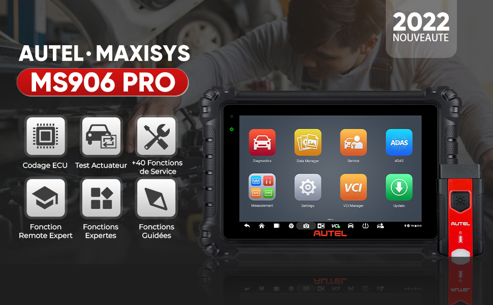 MaxiSYS MS906 Pro TS 2 ans